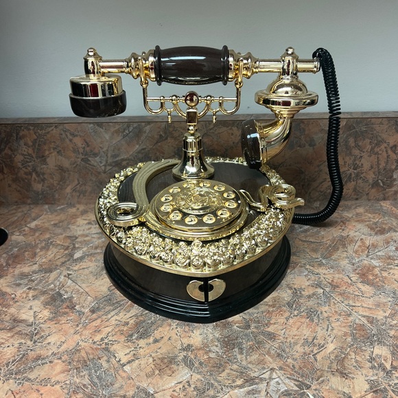 Other | Vintageinspired Rotary Phone Music Box | Poshmark